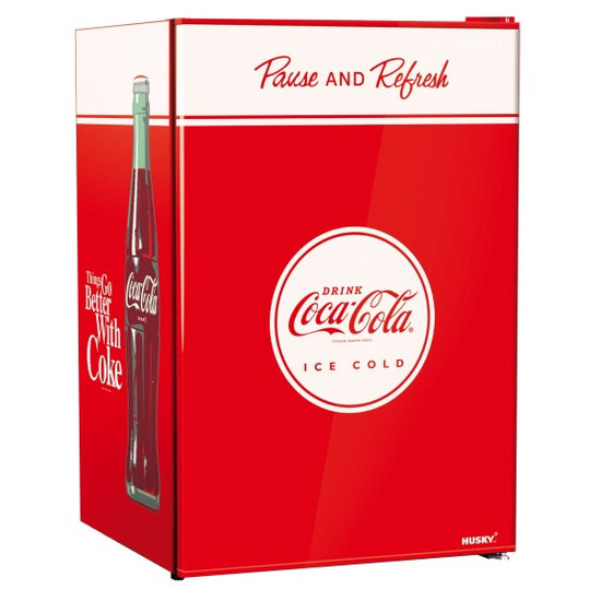 Husky 130L Solid Door Coca-Cola Branded Bar Fridge – Billy Guyatts